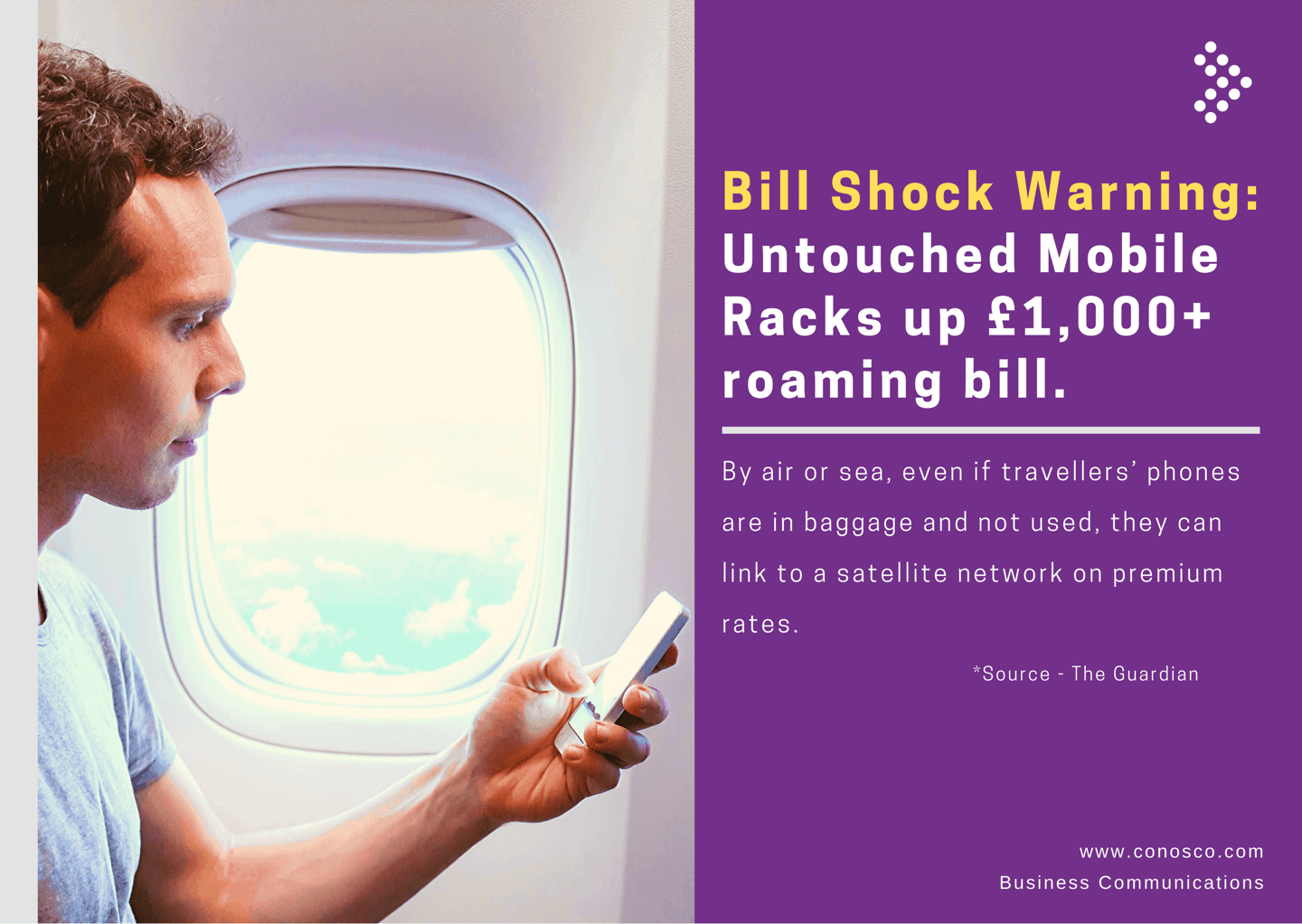 Top Tips to Reduce Roaming Charges and Avoid Bill Shocks - Conosco