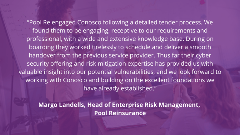 New Client Announcement: Pool Reinsurance - Conosco